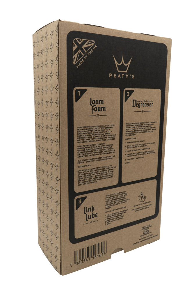 Peaty's Clean, Degrease & Lube Gift Pack – Bobs Bikes